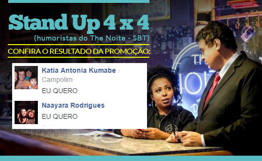 Stand Up 4 x 4 - Espaço Floresta | Agenda Sorocaba