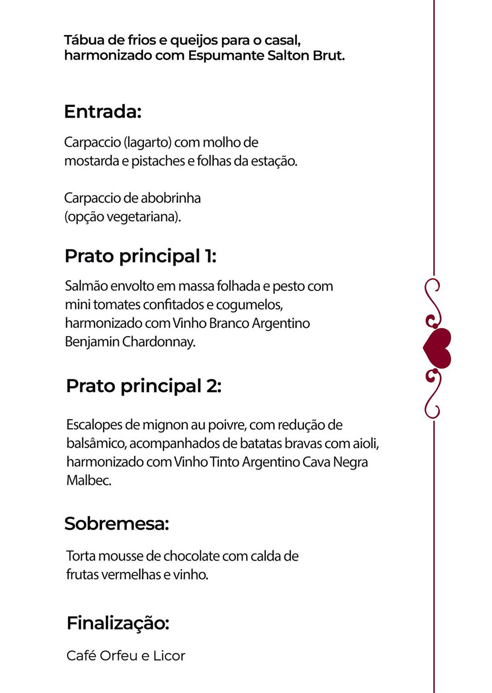 Jantar de Dia dos Namorados no Novotel - Gourmet Bar - Novotel Sorocaba ...